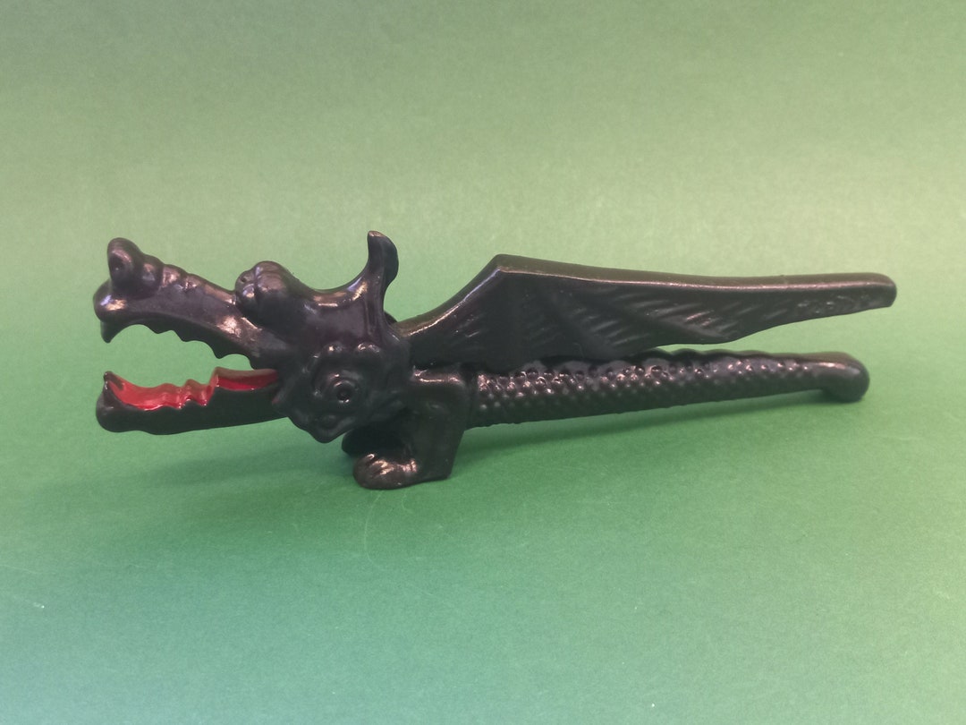 Vintage Soviet Cast Iron Nut Cracker "dragon", Vintage 1960s. Nut ...