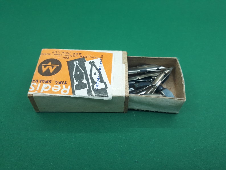 Vintage Pen Nibs in Original Box Set 71 Vintage Fountain Pen | Etsy