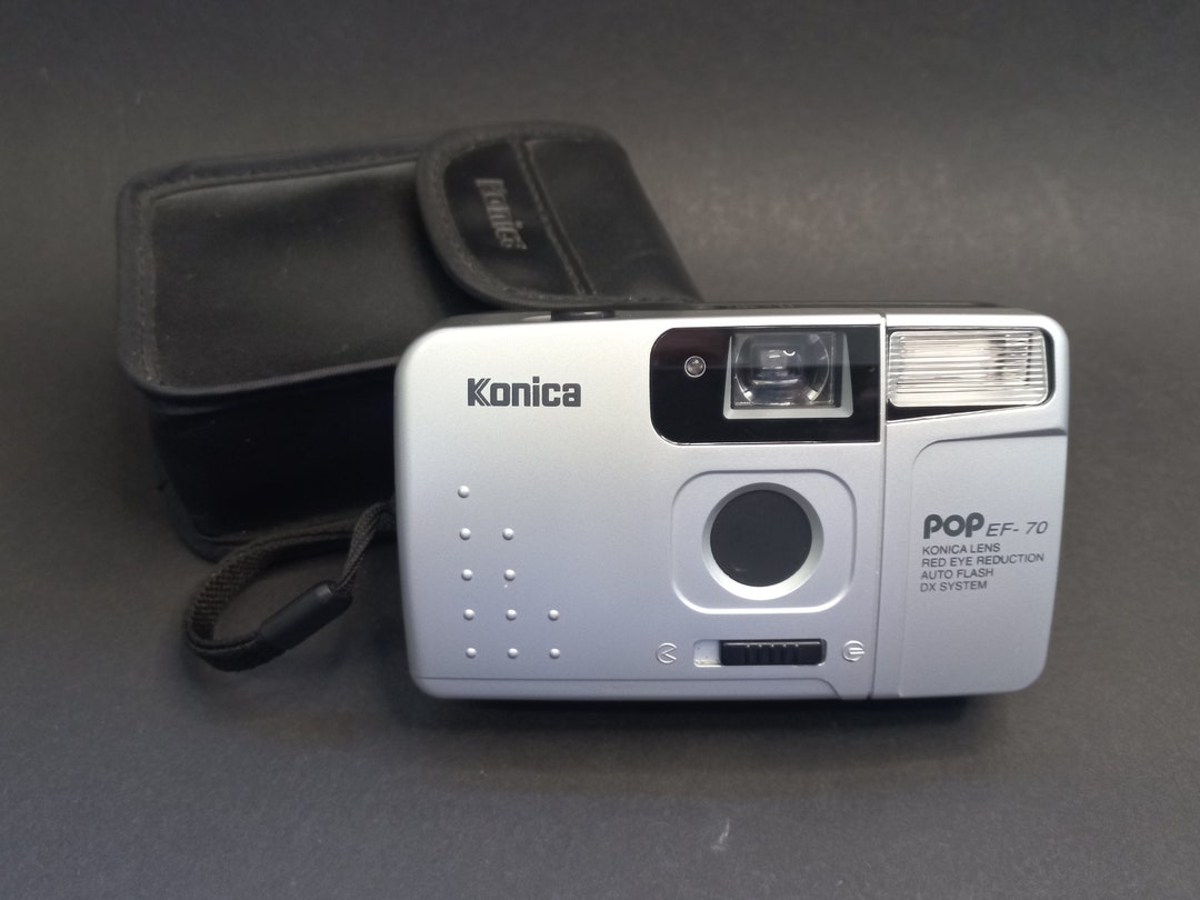 Vintage Camera Konica Pop EF-70, Film Camera Konica 1990s, Point and ...