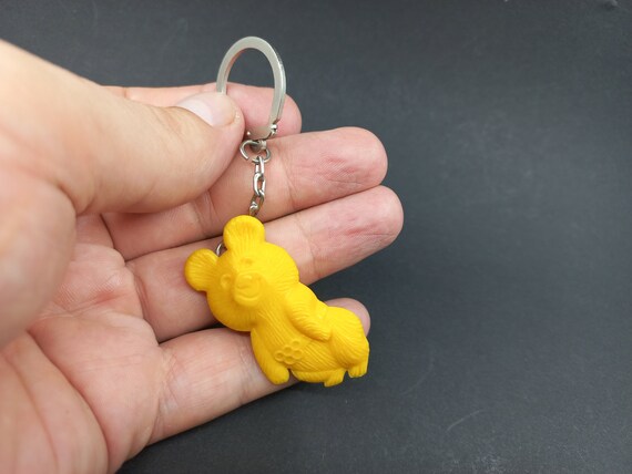Vintage Soviet Keychain Olympic Bear.Keychain Olympia… - Gem