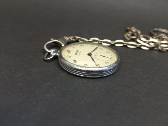 Soviet Vintage Pocket Watch Marathon (Molnija) 1958, … - Gem