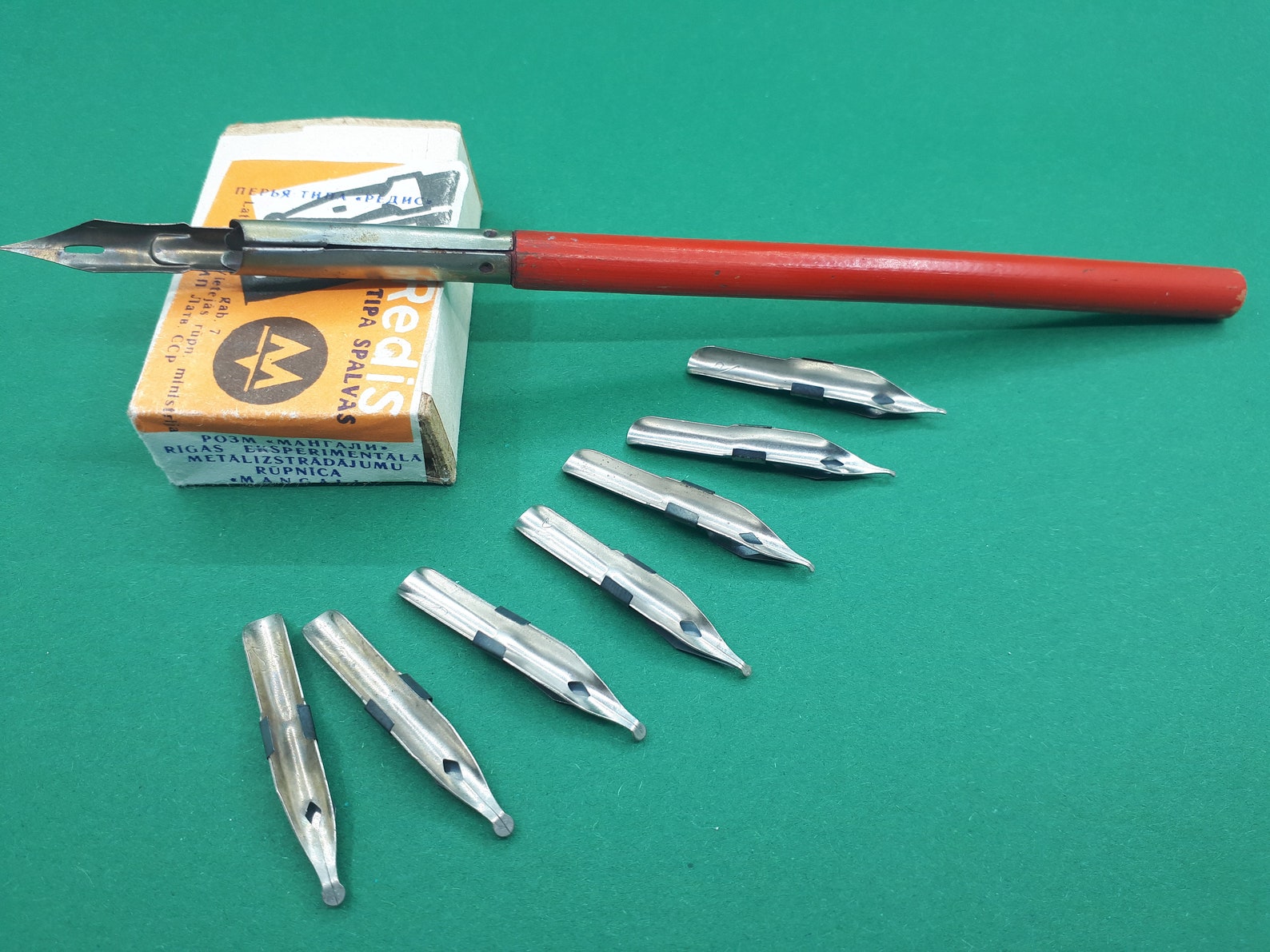 Vintage Pen Nibs in Original Box Set 71 Vintage Fountain Pen | Etsy