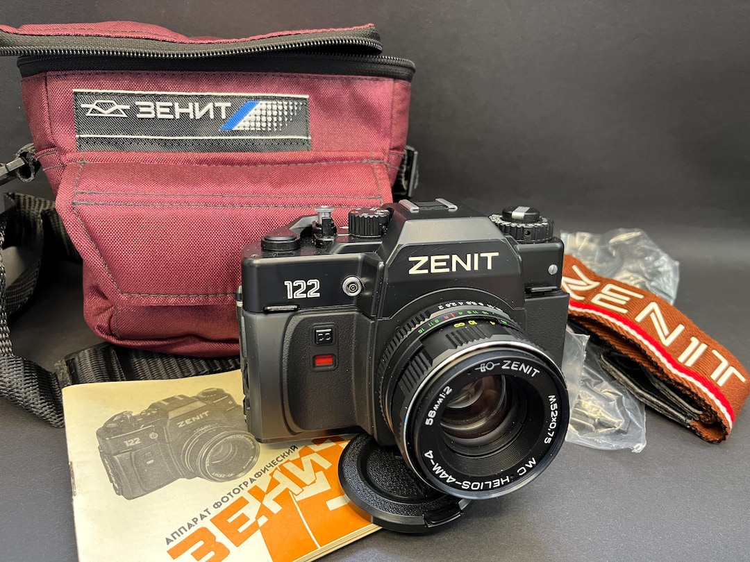 Soviet Vintage Camera "zenith 122" HELIOS 44m-4, 2/58 M42, New!!! New ...