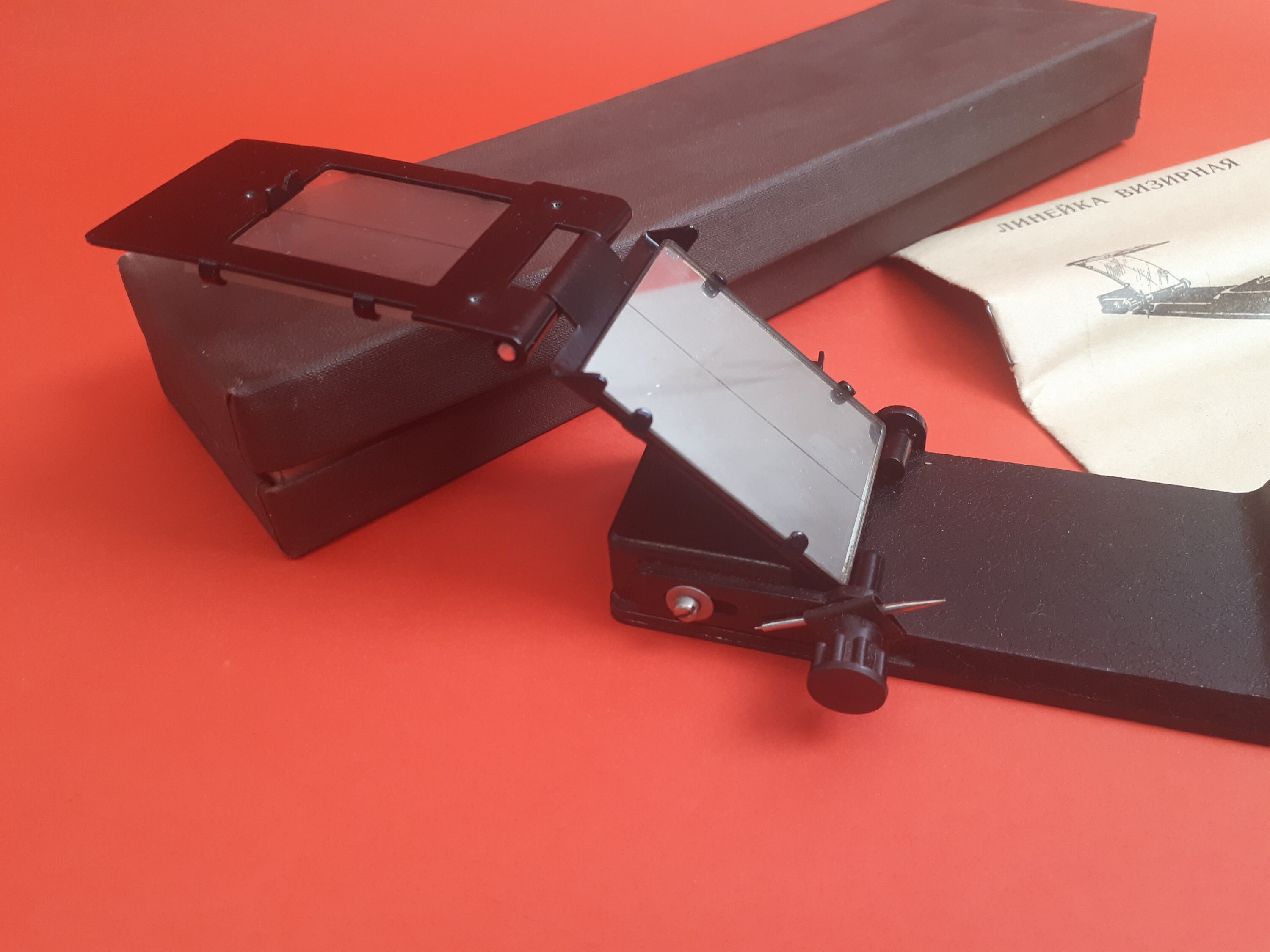 Soviet Vintage Alidad Topographic Ruler Measurement of the | Etsy