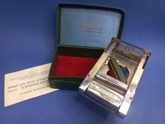 Soviet Vintage Blade Dressing Devicefactory Polygraph - Etsy