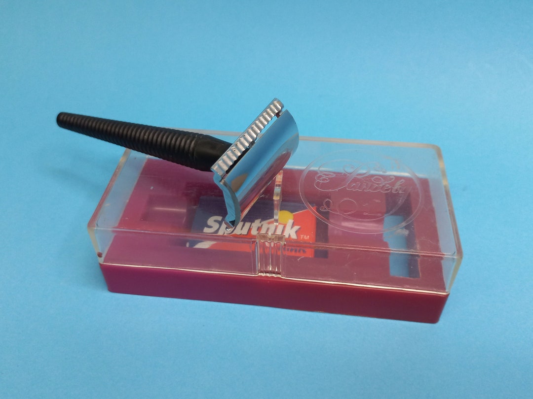 Soviet Vintage Shaving Razor "rendezvous", USSR Razor Set, New ...