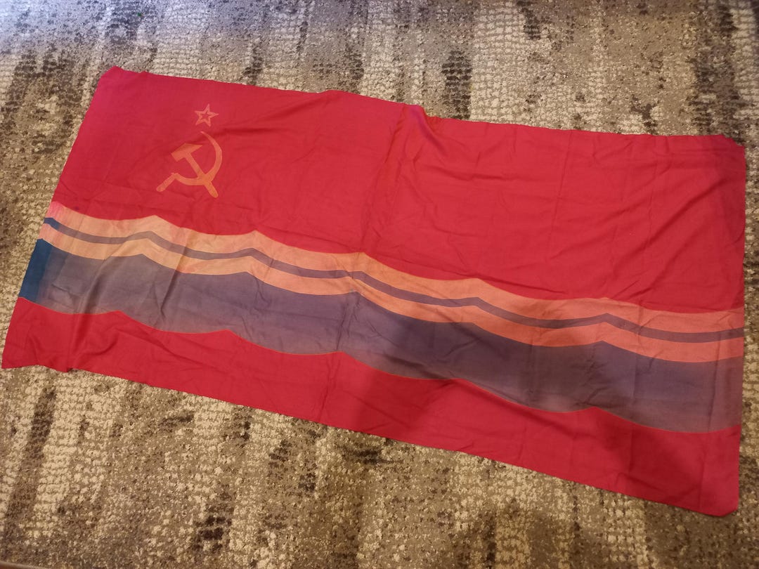 Soviet Vintage Naval Flag,communist Flag Ussr,communist Propaganda USSR ...