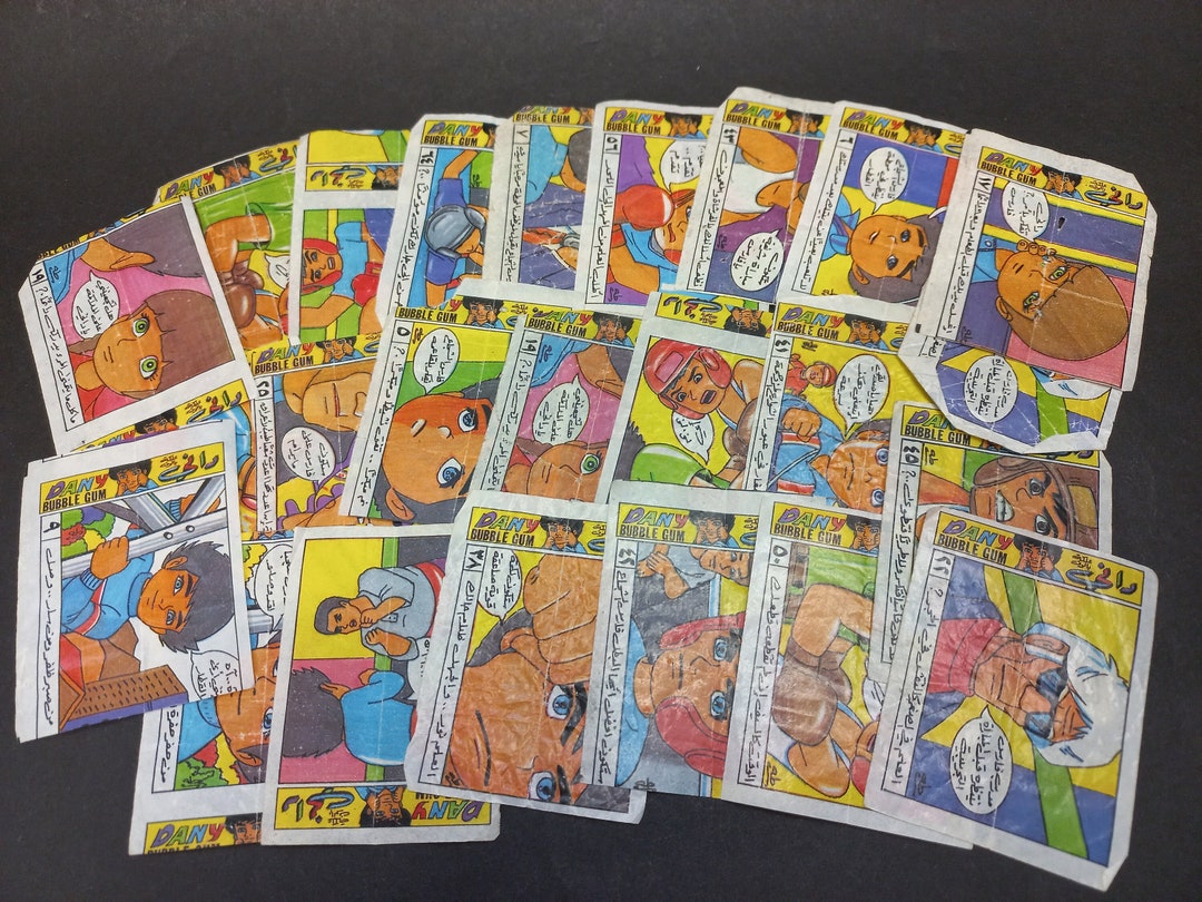 Vintage Bubble Chewing Gum Wrappers Dany Set 24 Pcs.dany Chewing Gum ...
