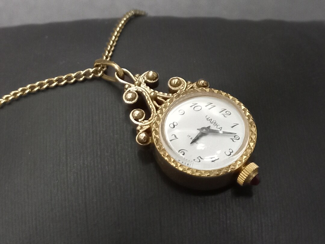 Soviet Vintage Watch Chaika gull , Women Mechanical Watch, Ladies ...
