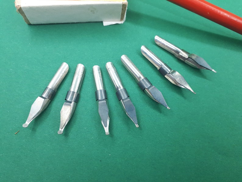 Vintage Pen Nibs in Original Box Set 71 Vintage Fountain Pen | Etsy