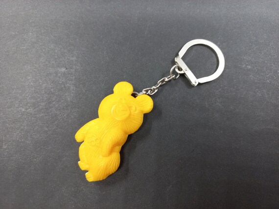 Vintage Soviet Keychain Olympic Bear.Keychain Olympia… - Gem
