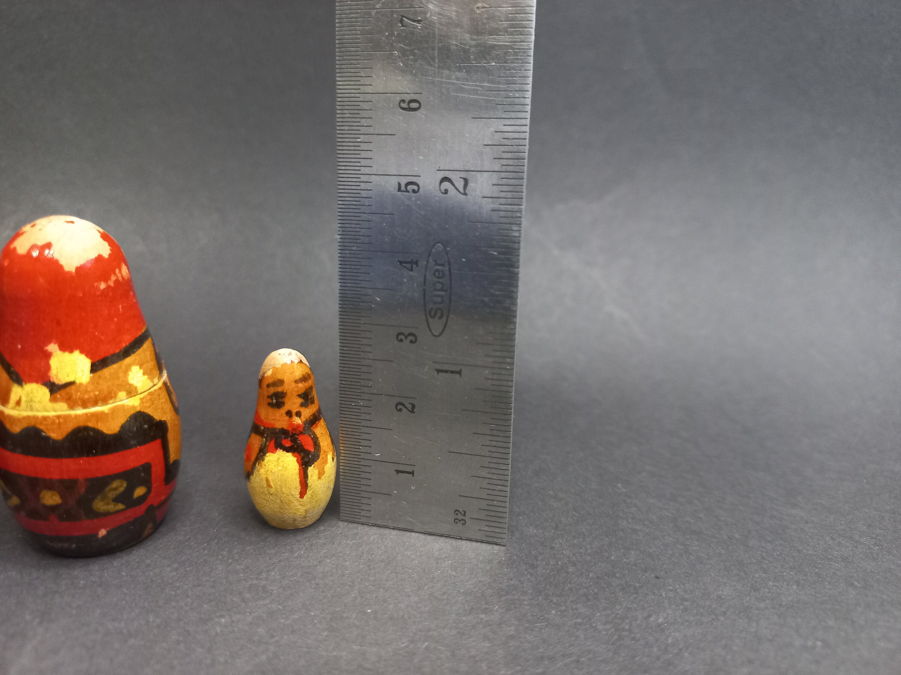 Soviet Vintage Old Nesting Dolls Set of 5 Russian Soviet - Etsy
