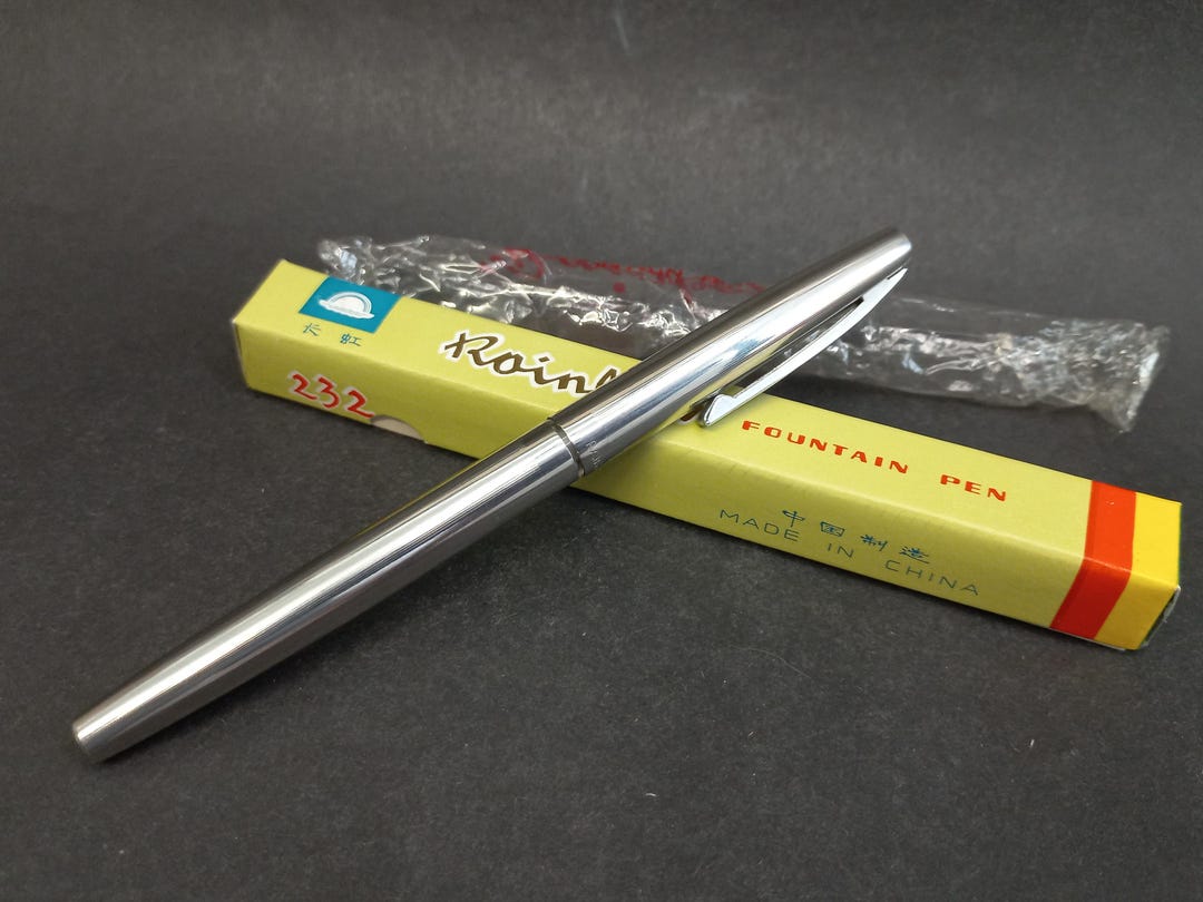 Soviet Vintage Iridium Fountain Pen, Old Rare China Iridium Tipped Nib ...