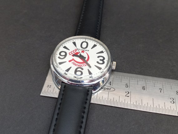 Soviet Vintage Watch "Publicity"Raketa Hammer and Sic… - Gem