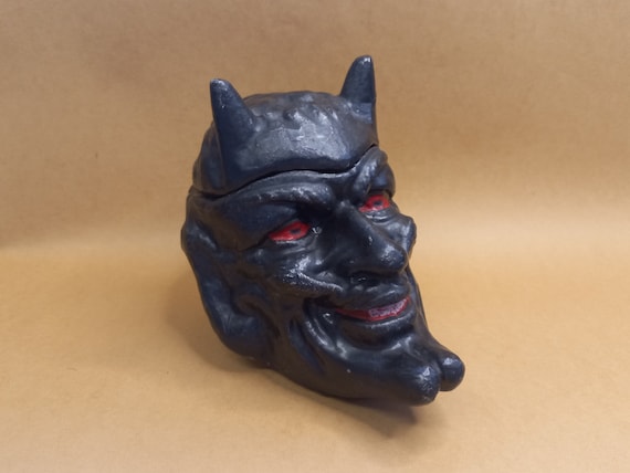 Vintage Soviet Metal Ashtray Devil.figurine - Etsy