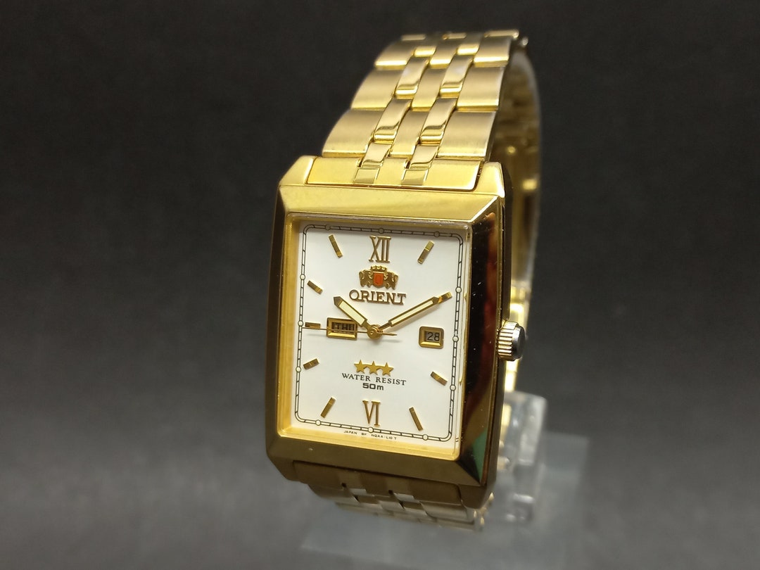 Wrist Watch Orient Water Resist 50mjapan Watchautomatic - Etsy