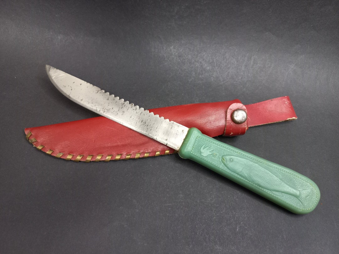 Vintage Knife "fish",soviet Factory "monkavshiri" Georgia,knife of the ...