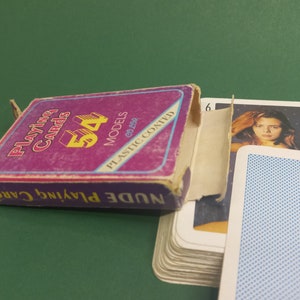 Vintage Collectible Playing Cards, Beautiful Girls 1990's, Rare Playing ...