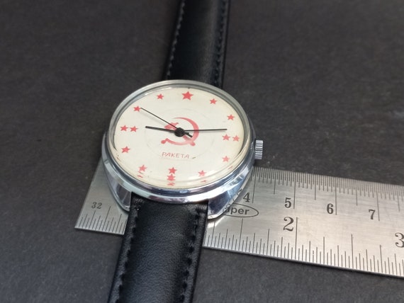 Soviet Vintage Watch Raketa Hammer and Sickle, Commun… - Gem