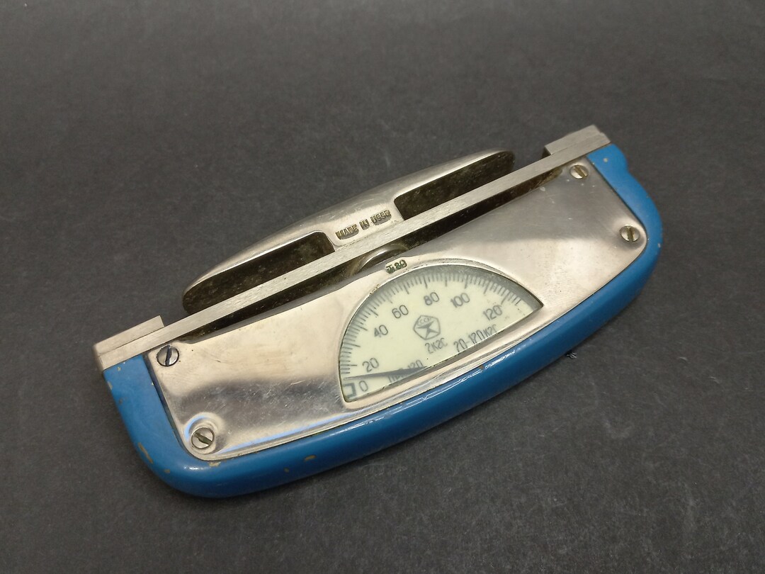 Soviet Vintage Dynamometer DRP-120, Mechanical Old USSR Manual Strength ...