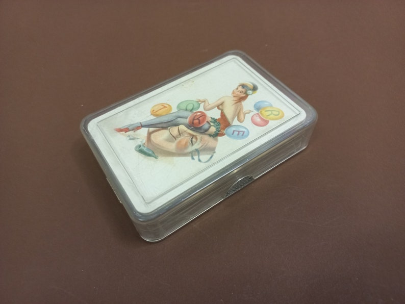 Vintage Pin up Playing Cardsfull Set 55pcs Vintage Playing | Etsy