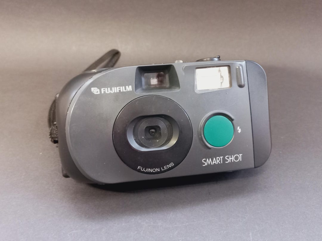 Vintage Camera FUJIFILM Smart Shot , Film Camera Fuji 1990s, Point and ...