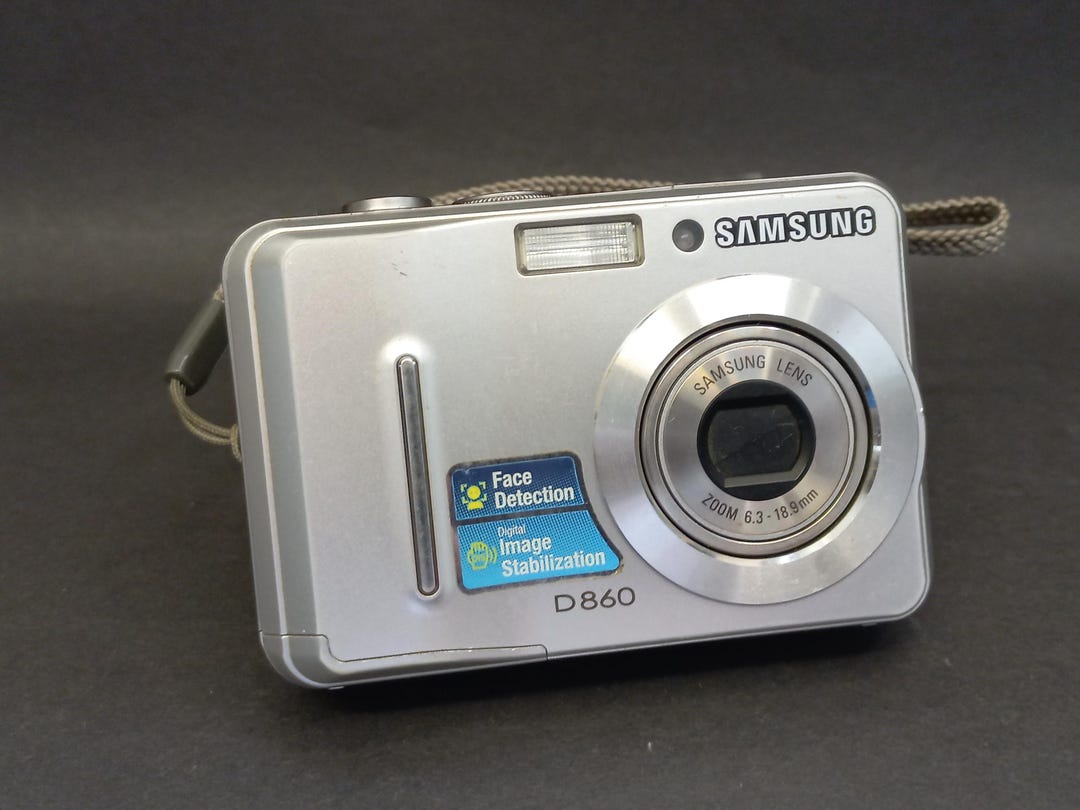 Vintage Digital Camera Samsung D860,retro Camera Samsung - Etsy