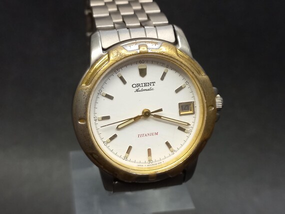 Vintage Wrist Watch Orient Titanium,Japan Automatic W… - Gem