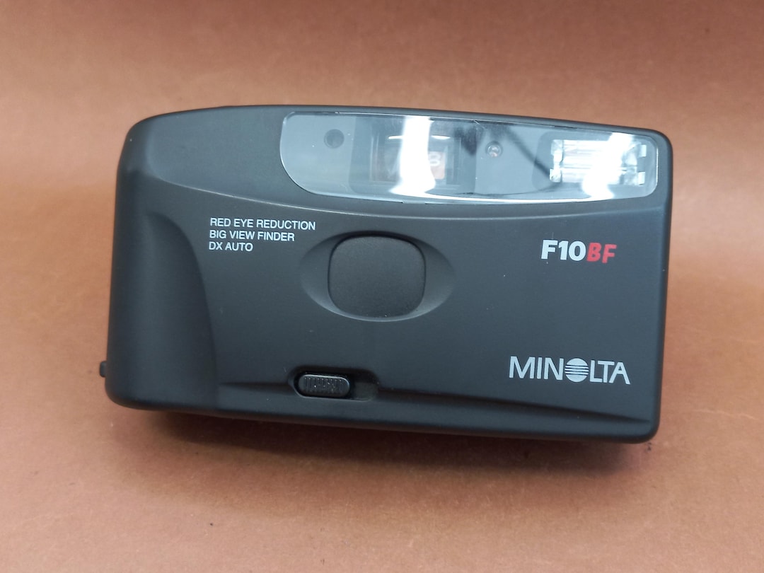Vintage Camera Minolta F10BF, Film Camera Minolta 1990s., Point and ...