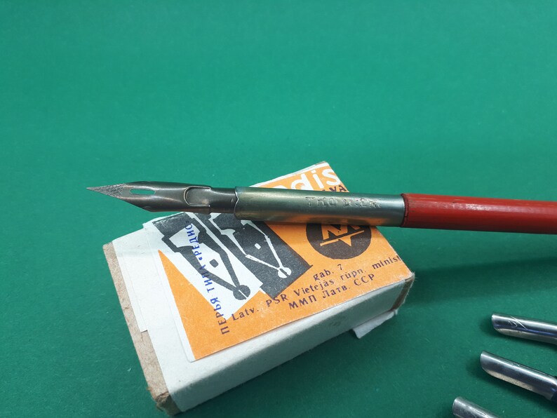 Vintage Pen Nibs in Original Box Set 71 Vintage Fountain Pen | Etsy