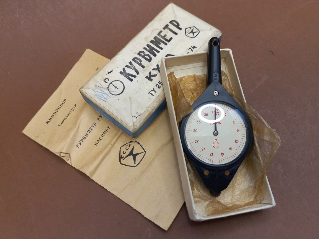 Soviet Vintage Curvimeter NEW!!! 1981,opisometer,curvimeter for ...