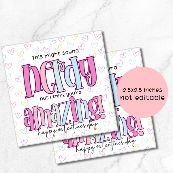 Nerd Valentine - Etsy