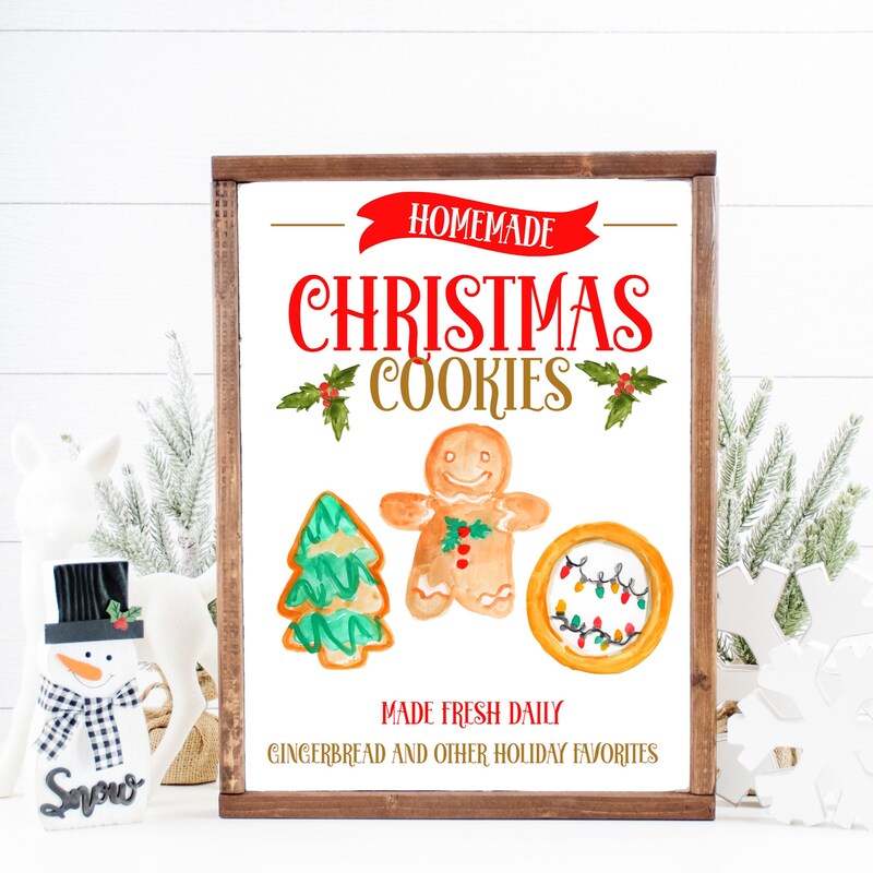 Cookie Bar Signs - Etsy