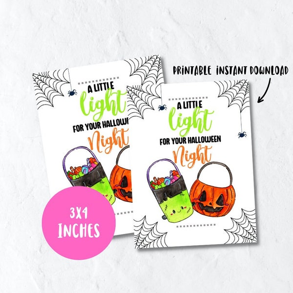 A Little Light for Halloween Night - Etsy