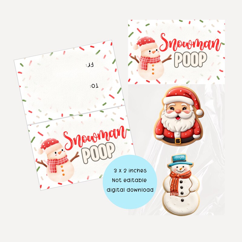 Snowman Poop Bag Topper - Etsy