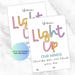 Teacher Appreciation Week Tag, You Light up Our Minds Tag, Teacher Gift ...