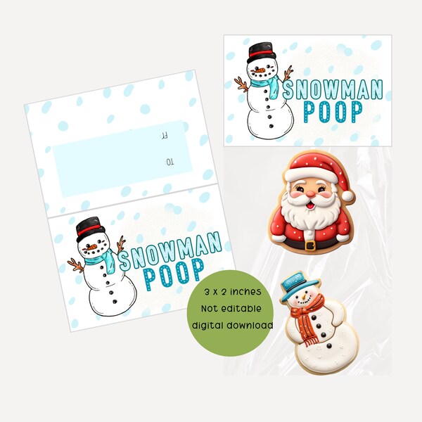 Snowman Poop - Etsy