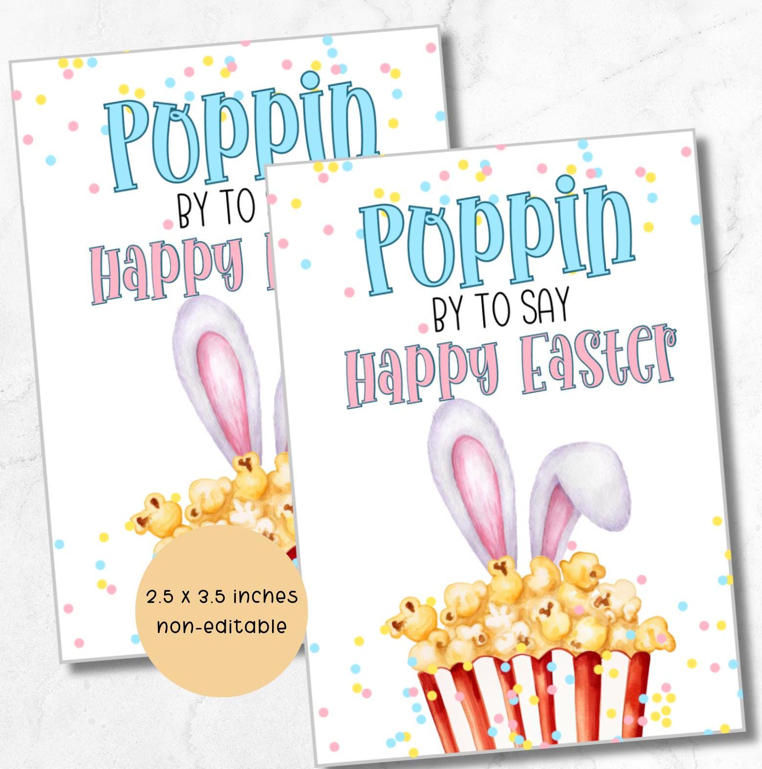 Printable Easter Gift Tag, Treat Bag Gift Tag, Pippin by to Say Happy ...
