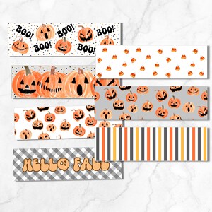 Classroom Bulletin Board Border, Printable Halloween Theme Bulletin ...