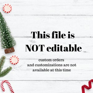 Mini Printable Christmas Cookie Card - Printable Cookie Card Backing ...