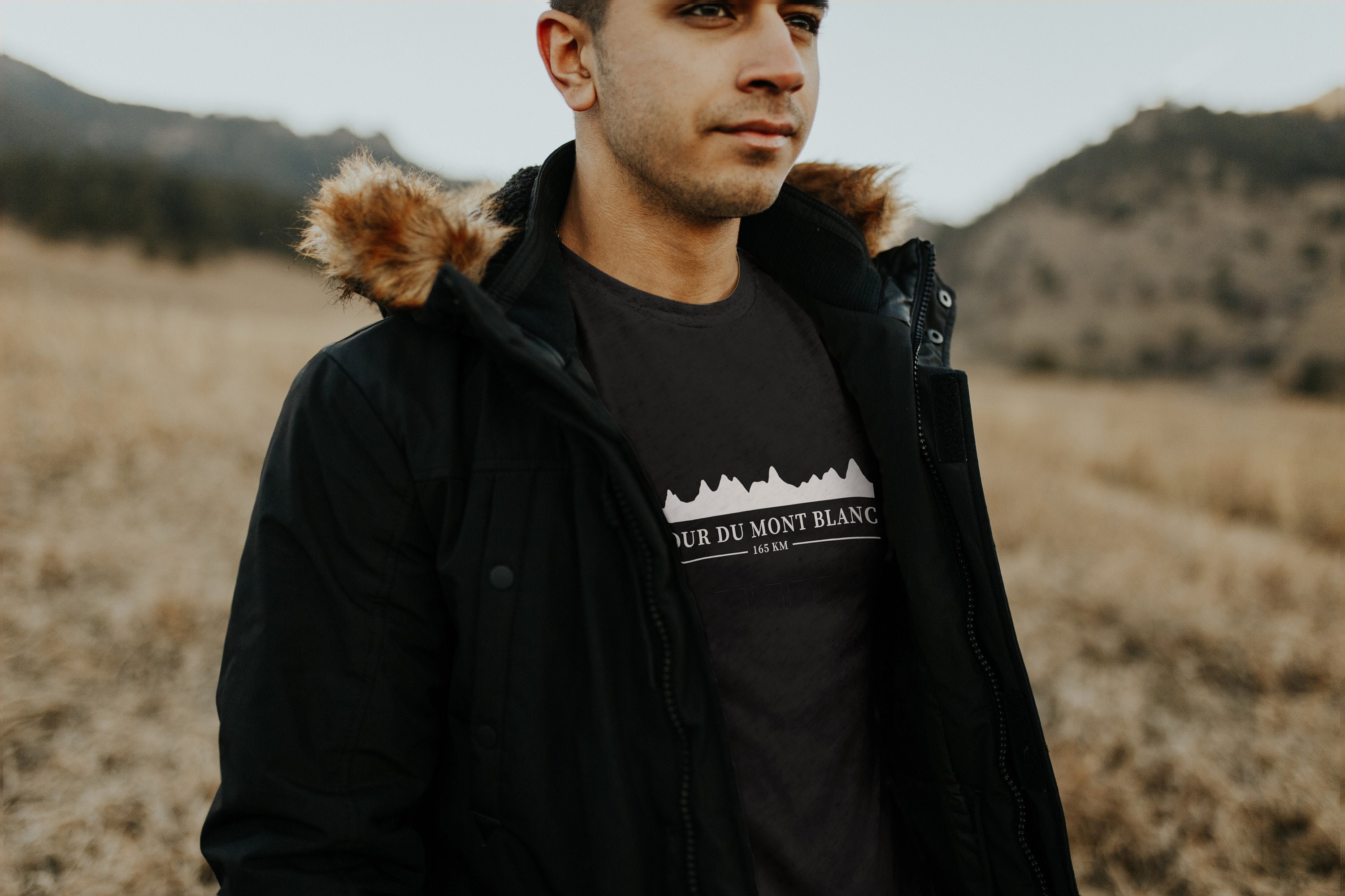 Tour Du Mont Blanc Elevation Profile Shirt, TMB Trail Map Shirt ...