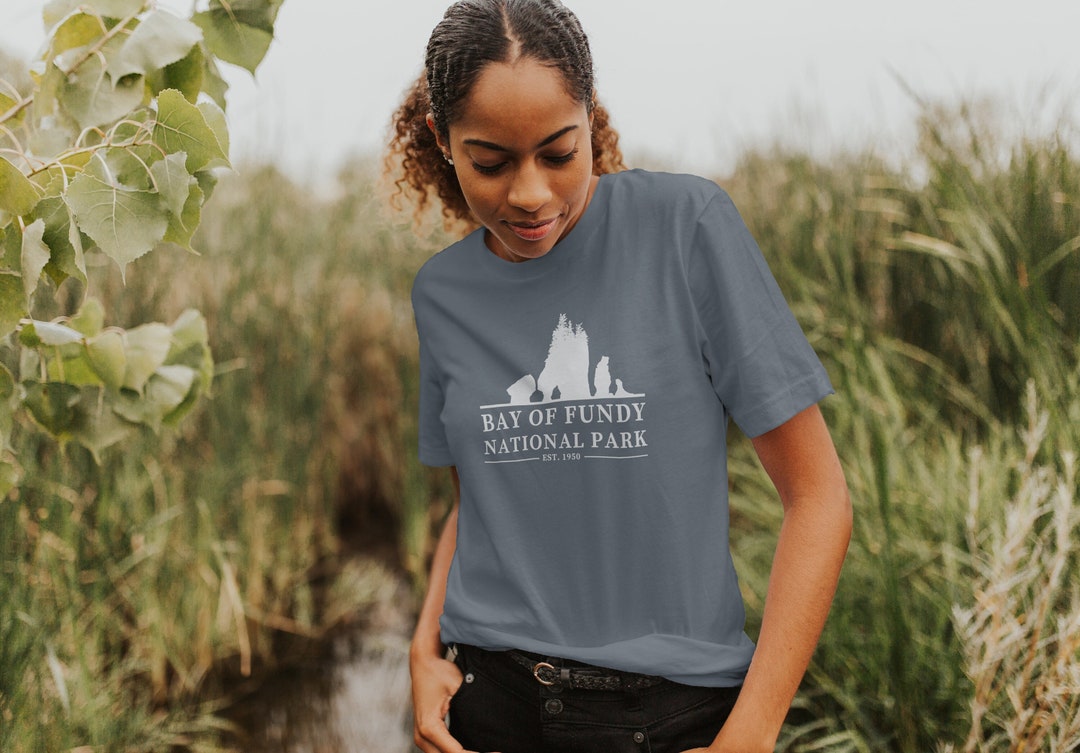 Bay of Fundy Newfoundland and Labrador National Park Shirt, Canadian ...