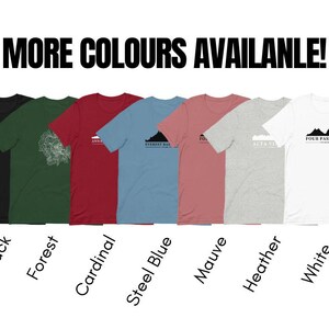 Milford Track Elevation Profile Map, New Zealand Unisex T-shirt ...