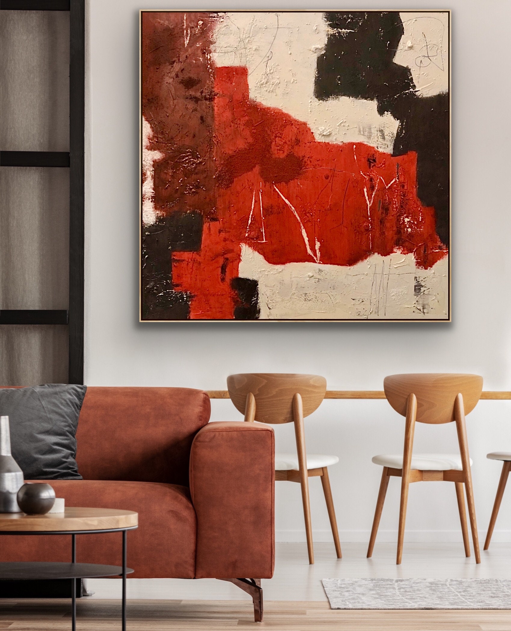 Large Modern Painting Wall Art Textured Painting Original - Etsy