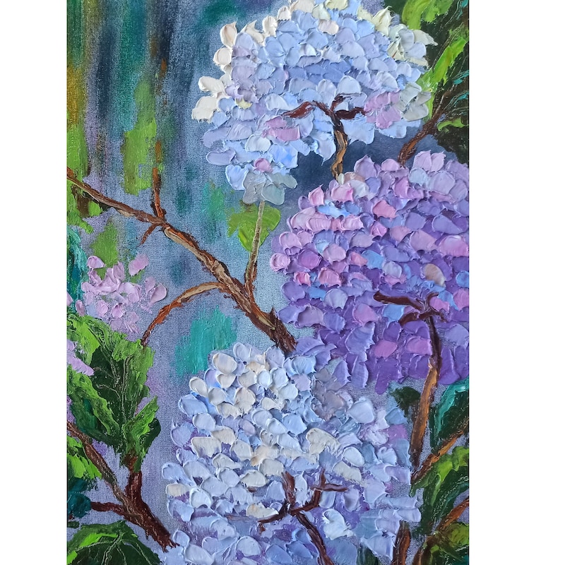 Hydrangea Painting - Etsy