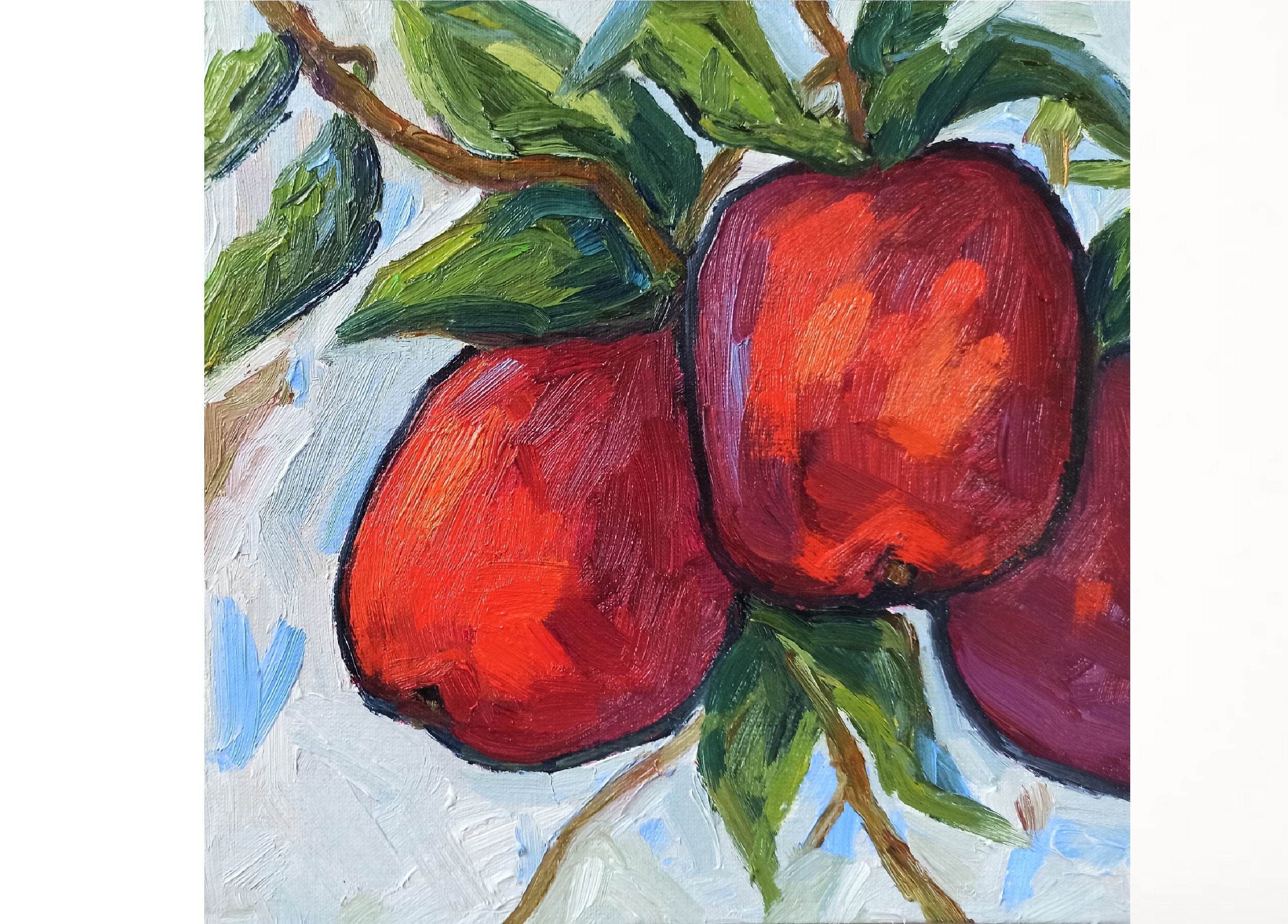 Still Life With Red - Etsy