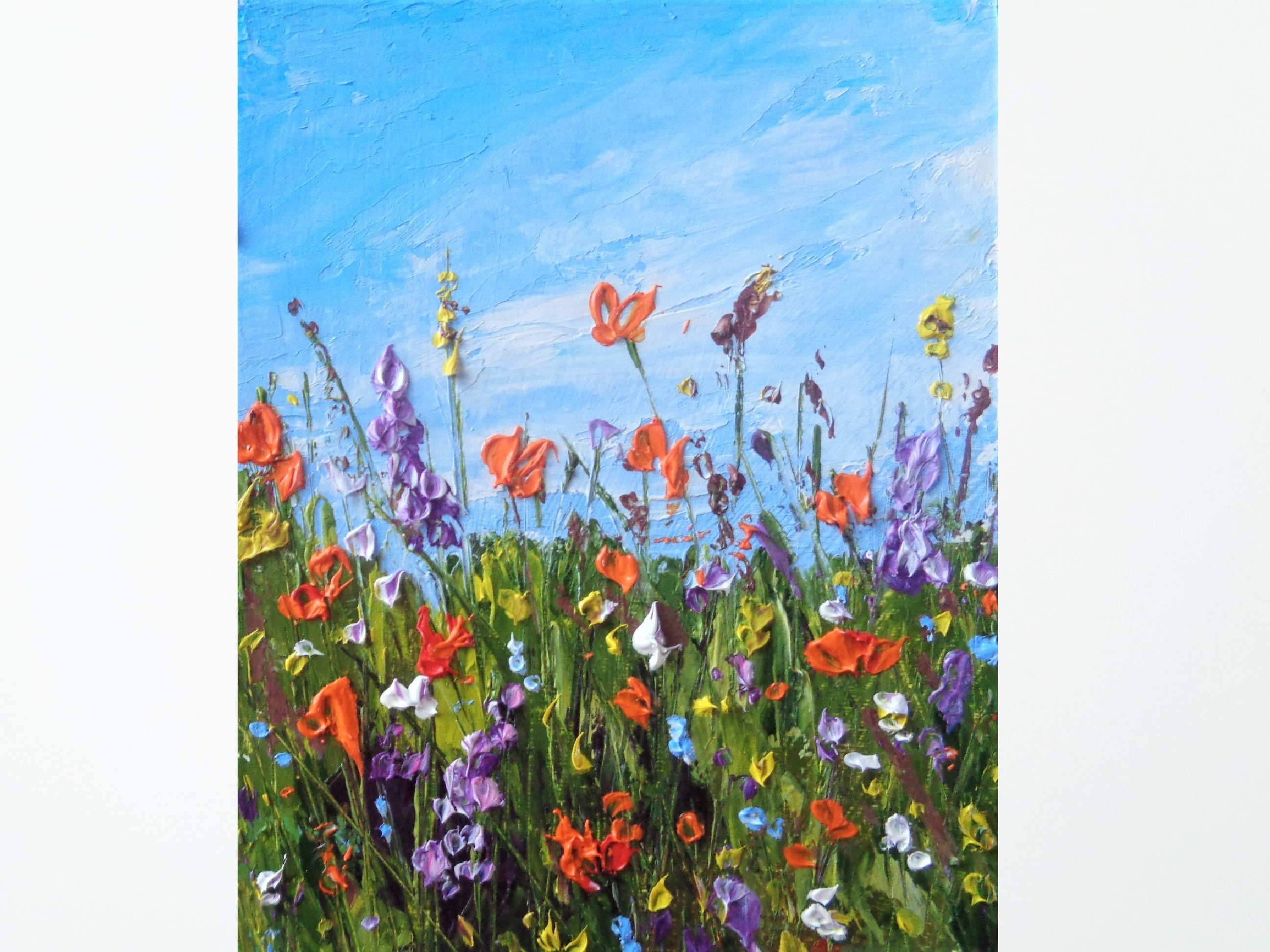 Flowery Meadow Painting