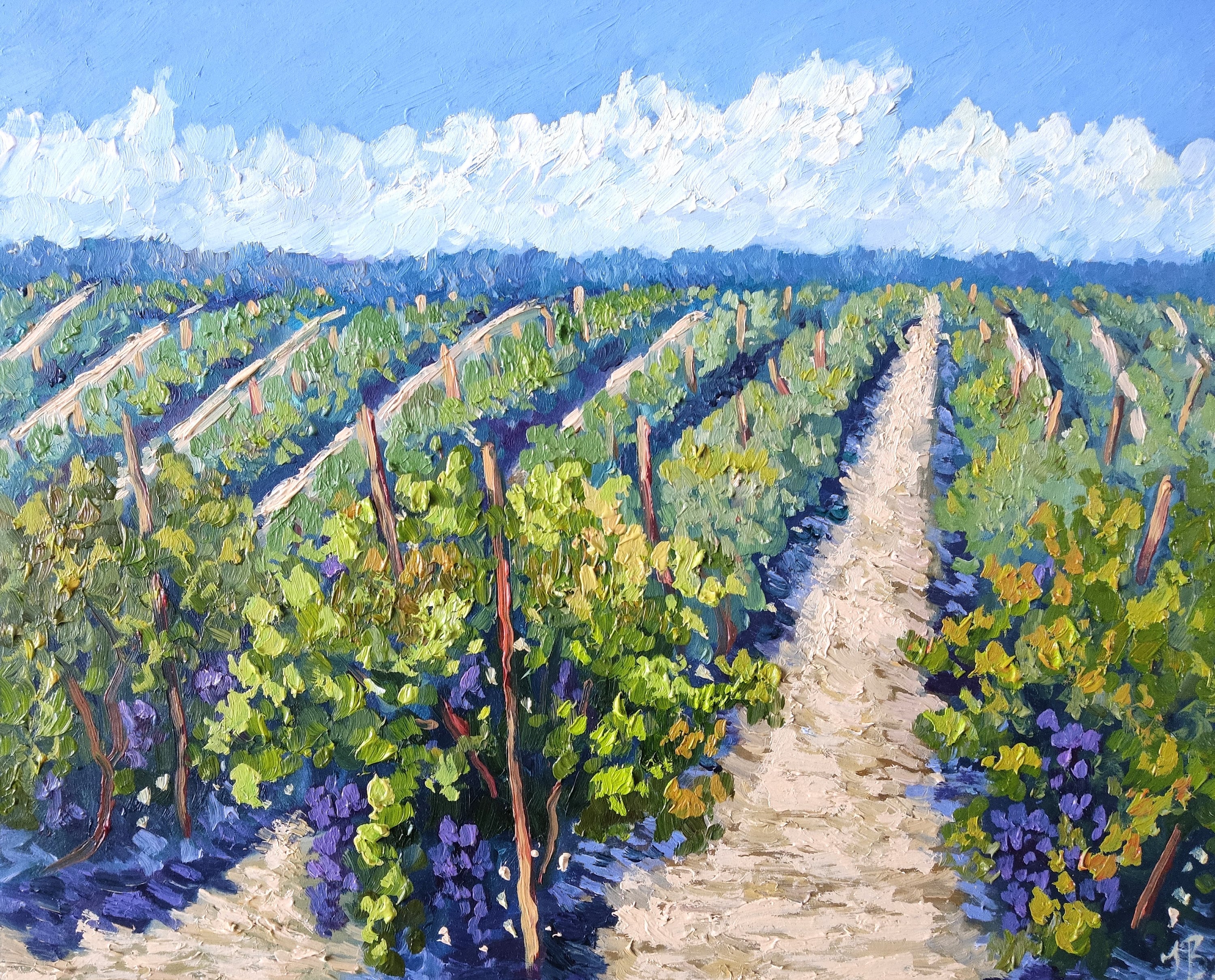 Vineyard Painting