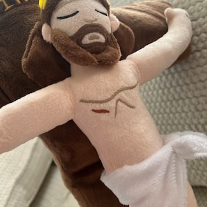 NEW Crucifix Plush Jesus Doll - Etsy