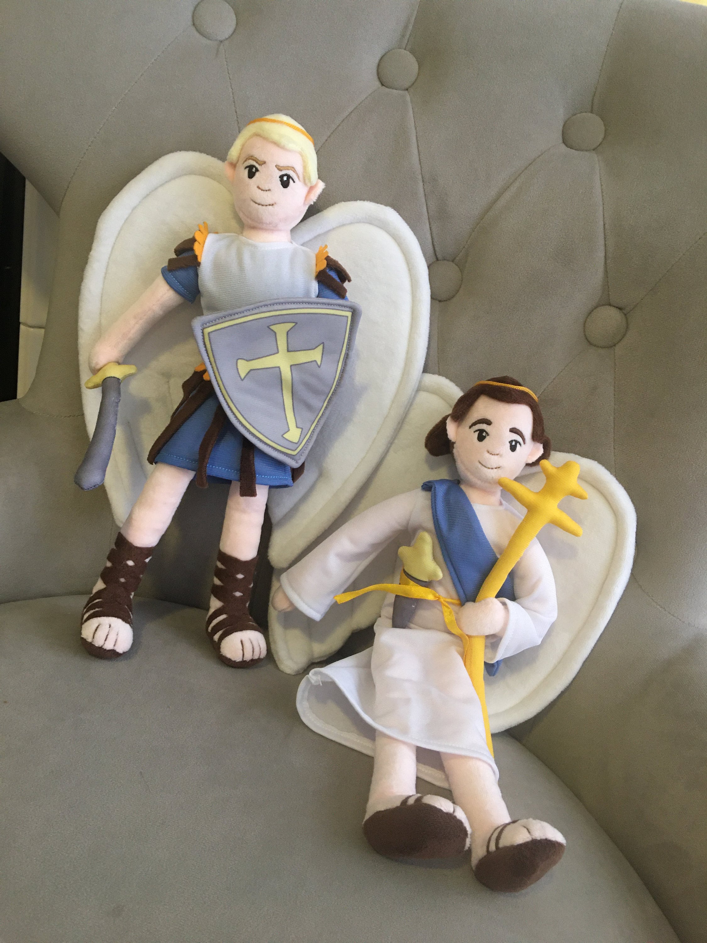 Guardian Angel Doll and Saint Michael Doll - Etsy
